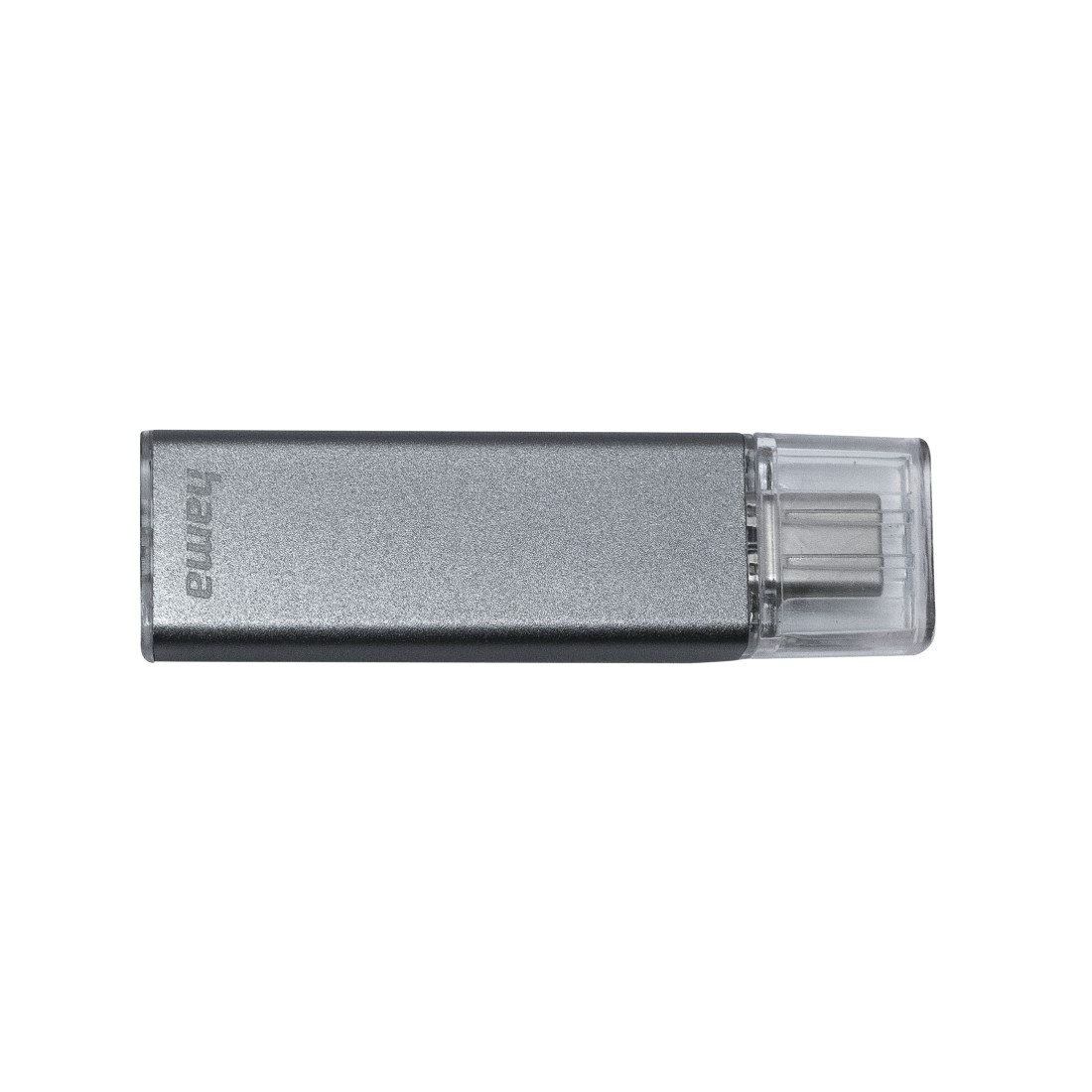 USB Flash Drive "Uni-C Classic", USB-C 3.1, 128GB, 90MB/s, Charcoal ...